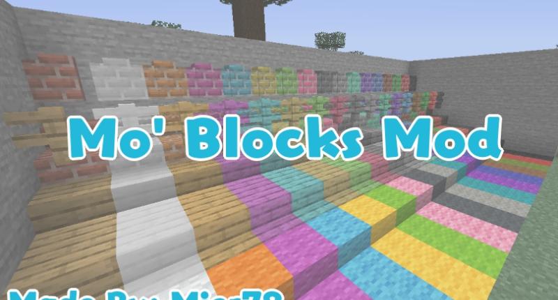 Mo' Blocks Mod | MCreator